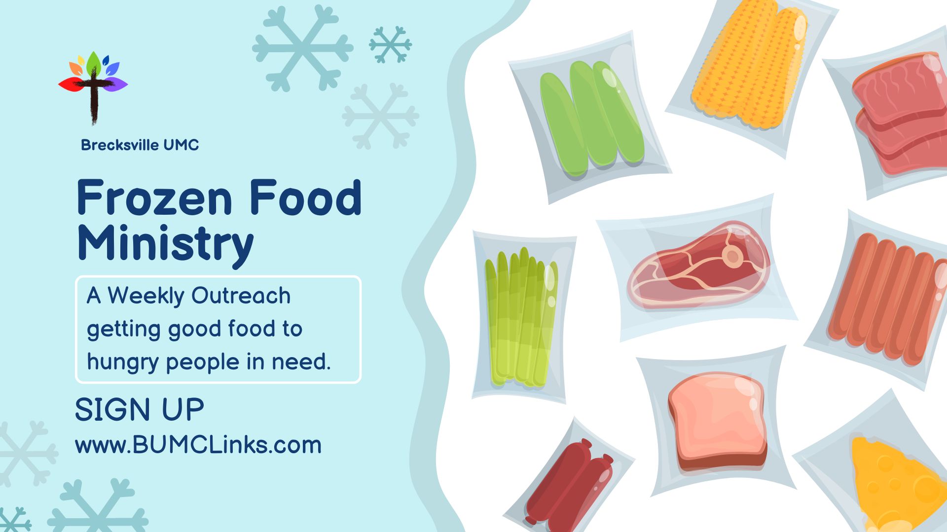 Frozen Food Ministry - Brecksville United Methodist Church