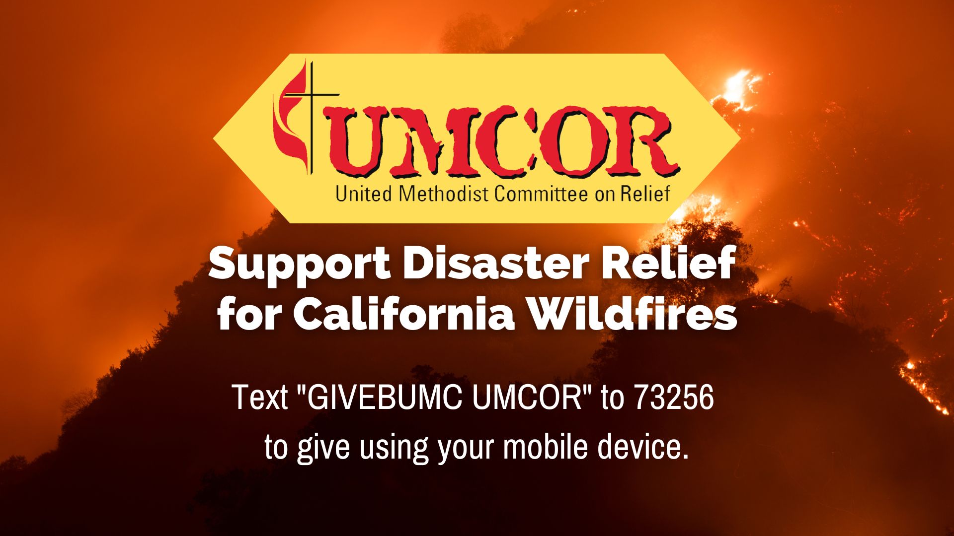 UMCOR Responds to California Wildfires - Brecksville United Methodist ...