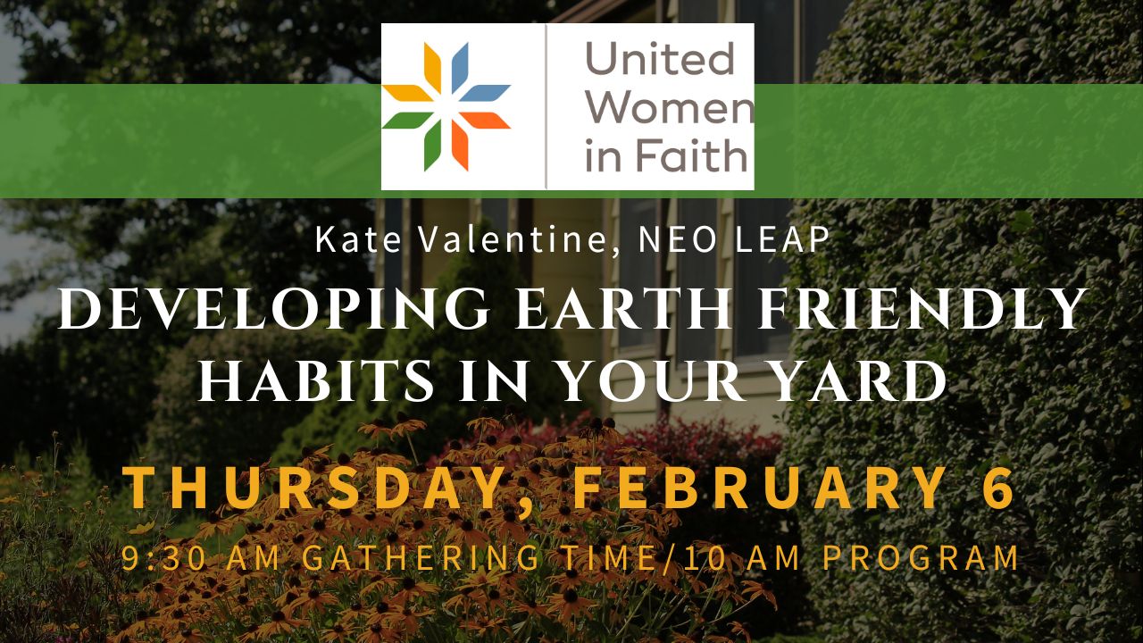 Developing Earth Friendly Habits In Your Backyard - Brecksville United ...