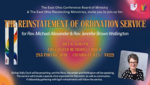 The Reinstatement of Ordination Service - Brecksville United Methodist ...