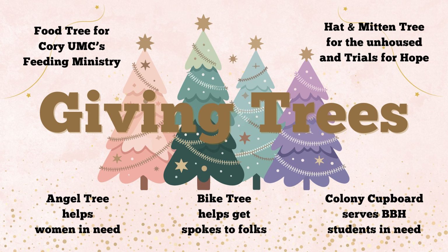 Holiday Giving Trees 2025 - Brecksville United Methodist Church