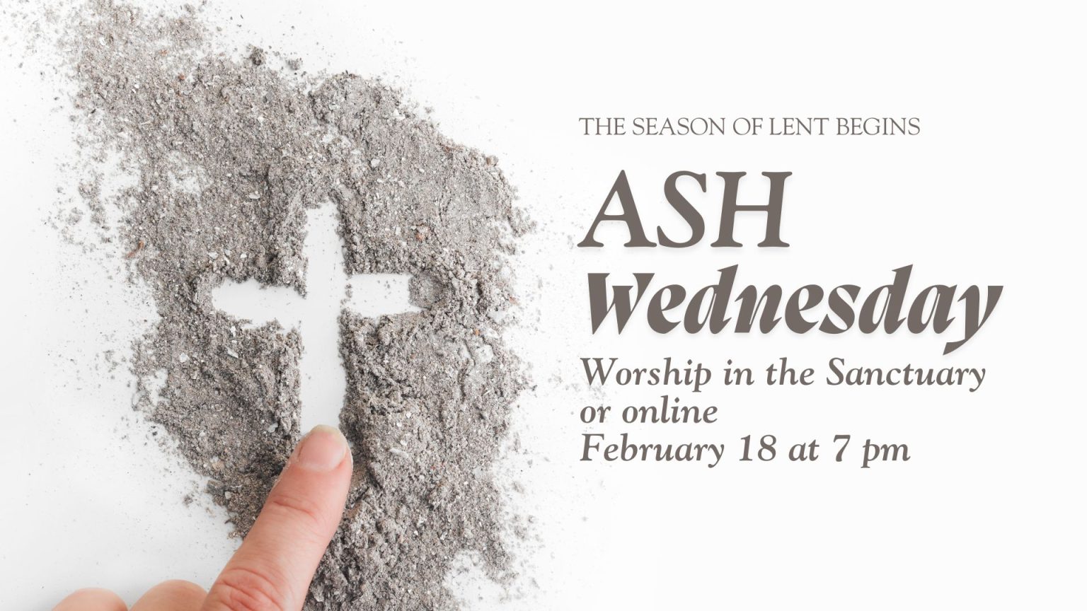 Ash Wednesday Worship Service - Brecksville United Methodist Church